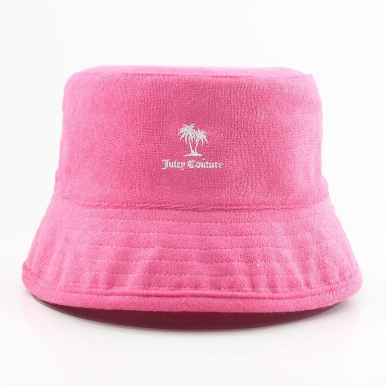 Reversible terry cloth bucket hats